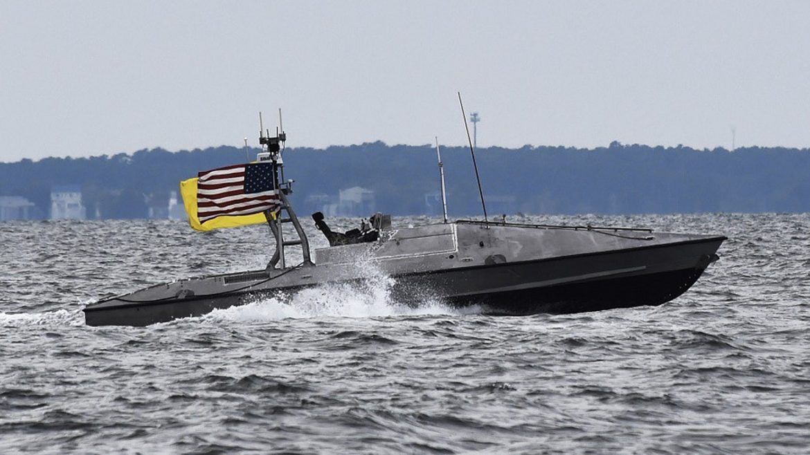 US Navy protects Chesapeake Bay with swarms of its latest robotic boats ...