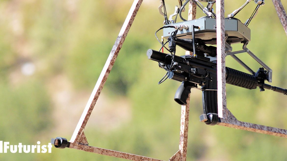 Machine gun equipped drones get ready for battle, autonomy next ...